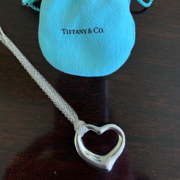 Jewelry | Tiffany Co Elsa Peretti Open Heart Pendant | Poshmark